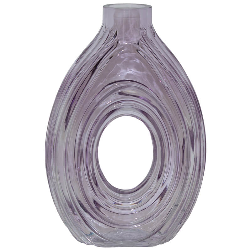 LILIC HOLE VASE 27CM – Transnatal