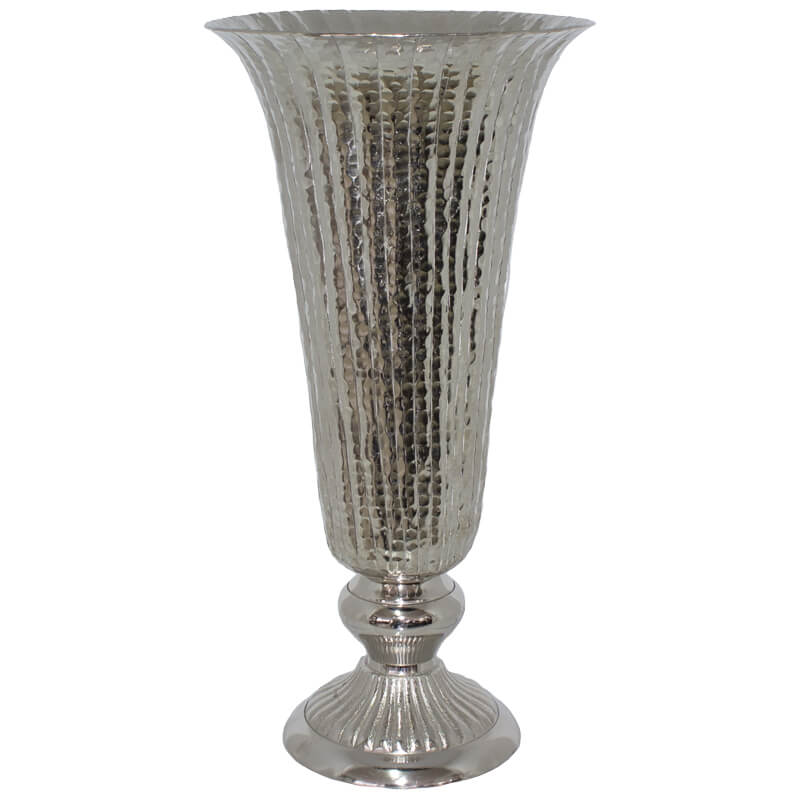 ALU SPARKLE FLARED FTD VASE 43CM – Transnatal