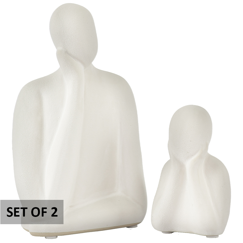THINKING FIGURINE 20CM/11CM SET/2 – Transnatal