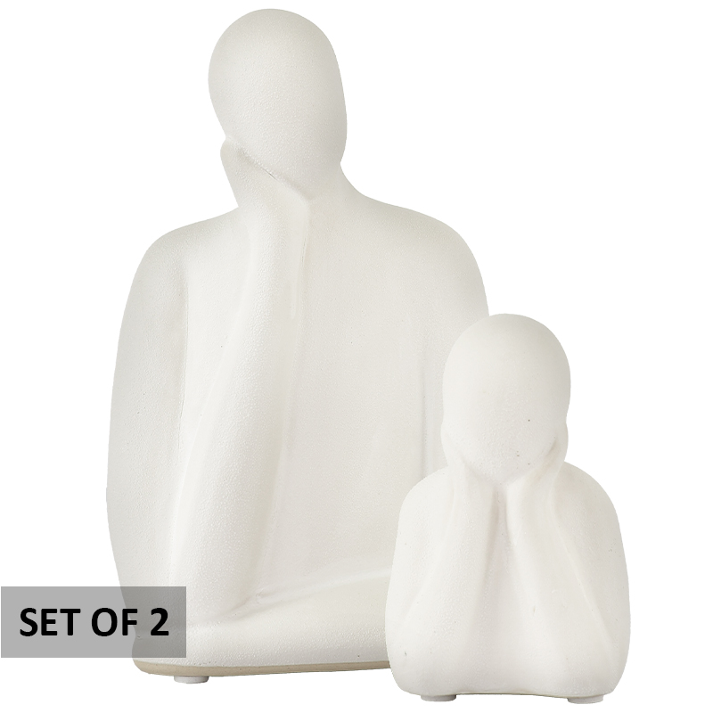 THINKING FIGURINE 20CM/11CM SET/2 – Transnatal