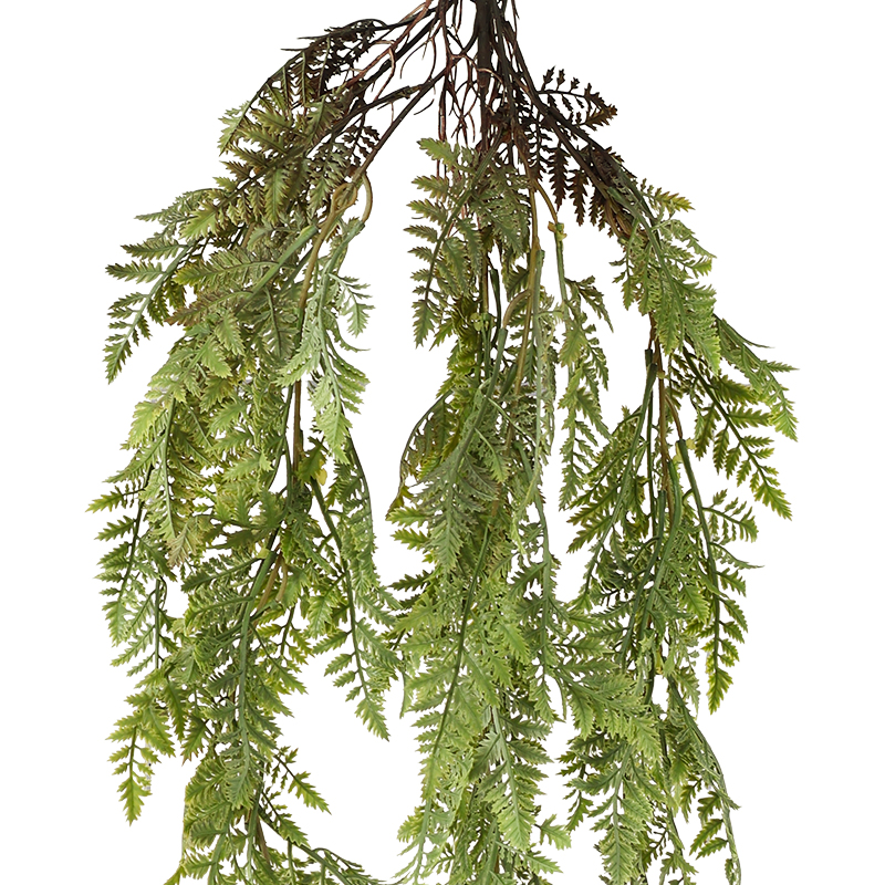 LIGHT GREEN HANGING FERN 105CM – Transnatal