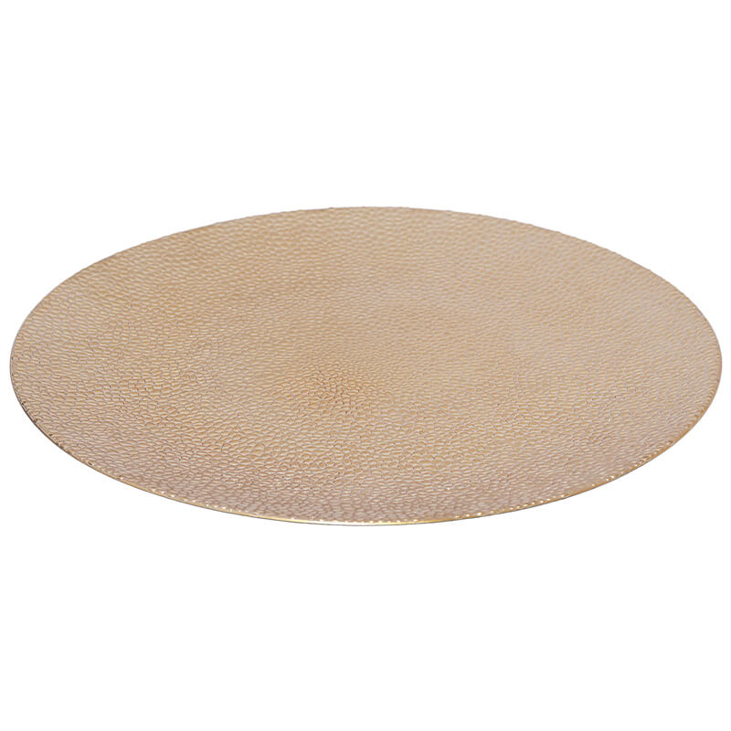 GOLD TEXTURED UNDERPLATE 33CM – Transnatal