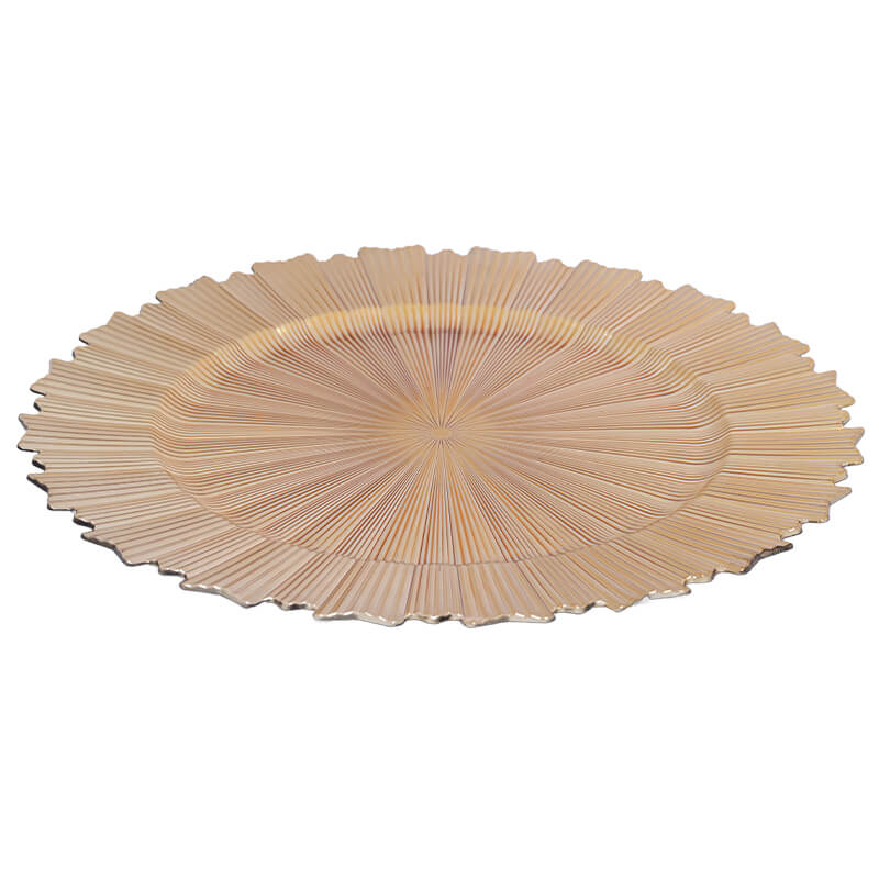 GOLD SUNBEAM UNDERPLATE 33CM – Transnatal
